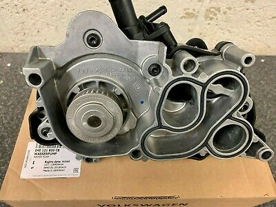 VW Water Pump Assembly - Genuine 04E121600CB, 707152100, 7.07152.10.0 ...